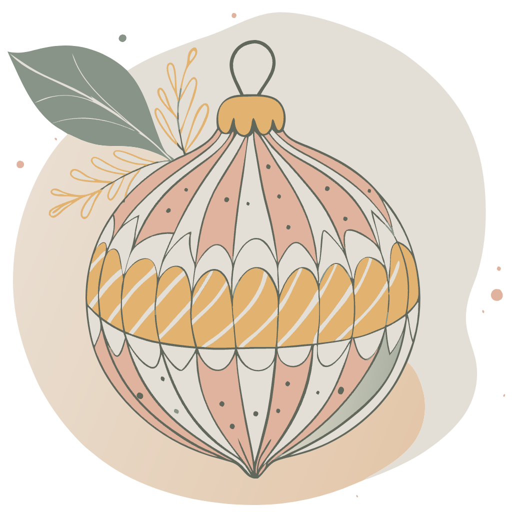 Christmas Ornament Clipart – Ball Vintage | Free Png