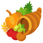 Cute Cartoon Cornucopia Clipart | Free Png, Svg, Vector