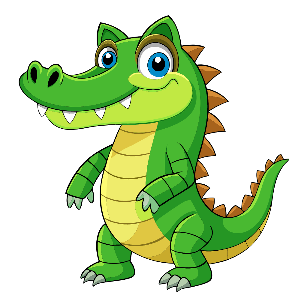 Crocodile Clipart 02 | Free Png, Svg, Vector