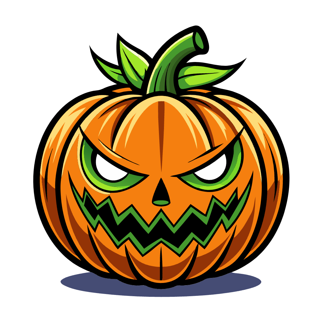Spooky Halloween Pumpkin Clipart Png | Free Png, Svg, Vector
