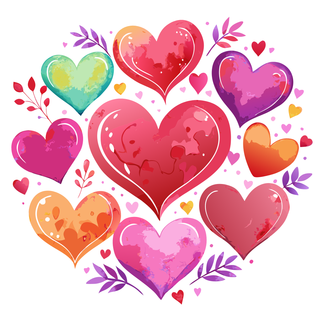 Premium Valentine Heart Clipart | Free Png, Svg, Vector