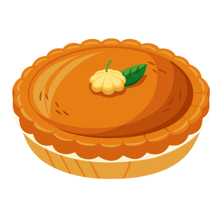 Thanksgiving Pumpkin Pie Clipart | Free Png, Svg, Vector