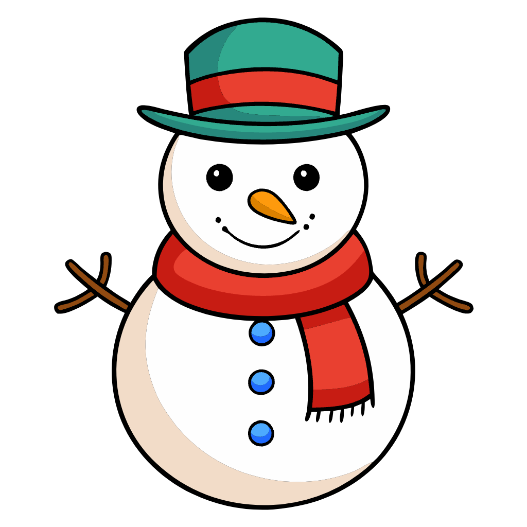 Snowman Clipart Free | Free Png, Svg, Vector