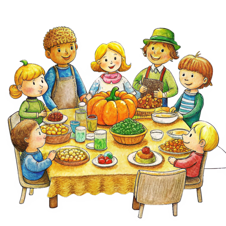 Thanksgiving Dinner Clipart Png | Free Png, Svg, Vector