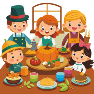 Thanksgiving Dinner Clipart Png | Free Png, Svg, Vector