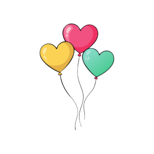 Valentine Balloon Clipart | Free Png, Svg, Vector