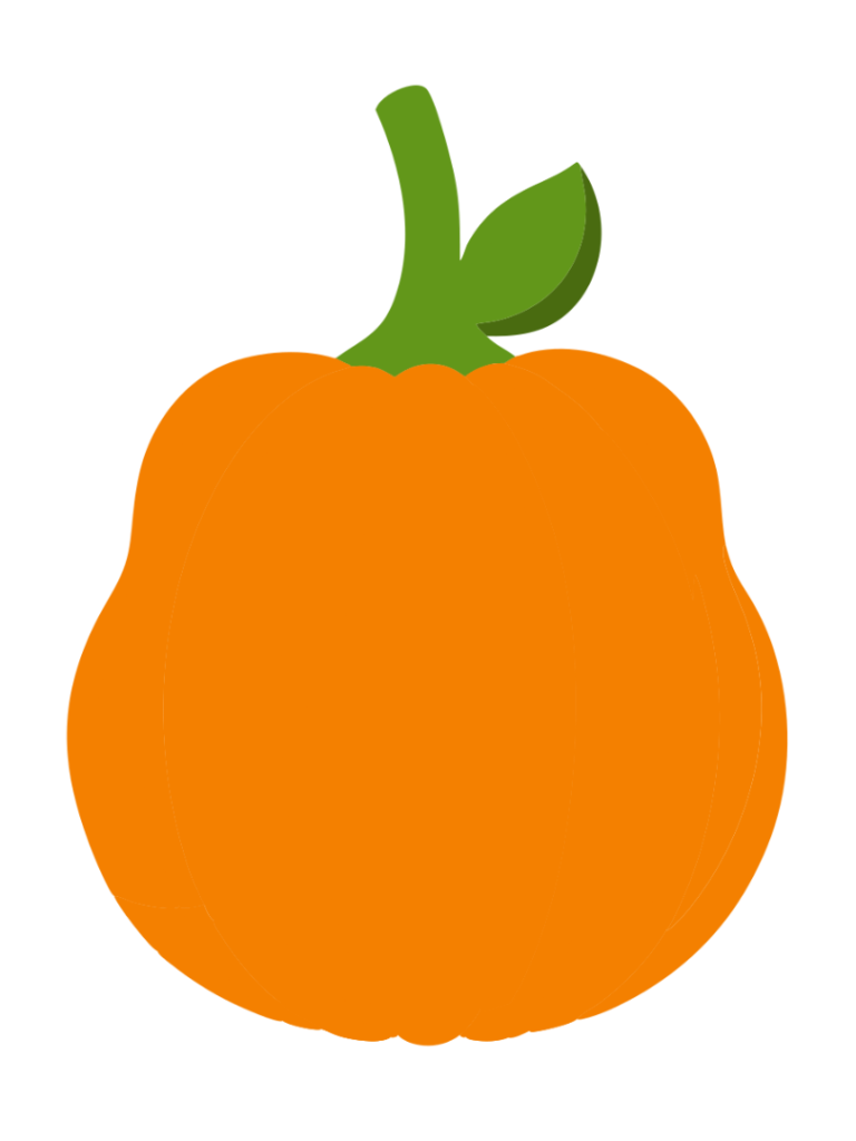 Cute Pumpkin Clipart Smiling PNG | Free Png, Svg, Vector