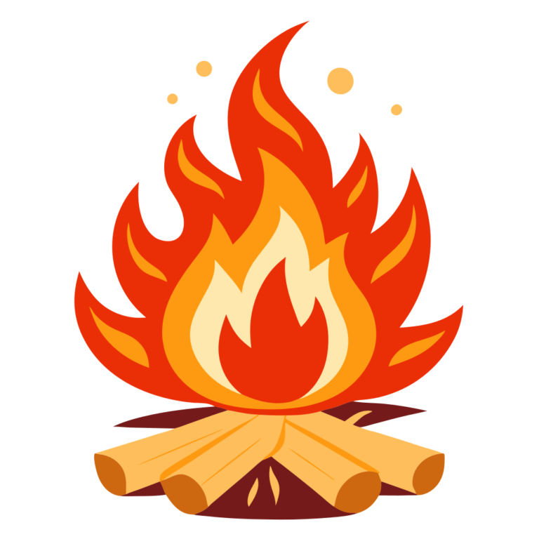 Family Campfire Clipart | Free Png, Svg, Vector