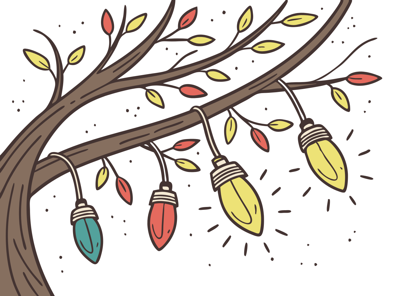 Christmas Bulb Outline Clipart | Free Png, Svg, Vector