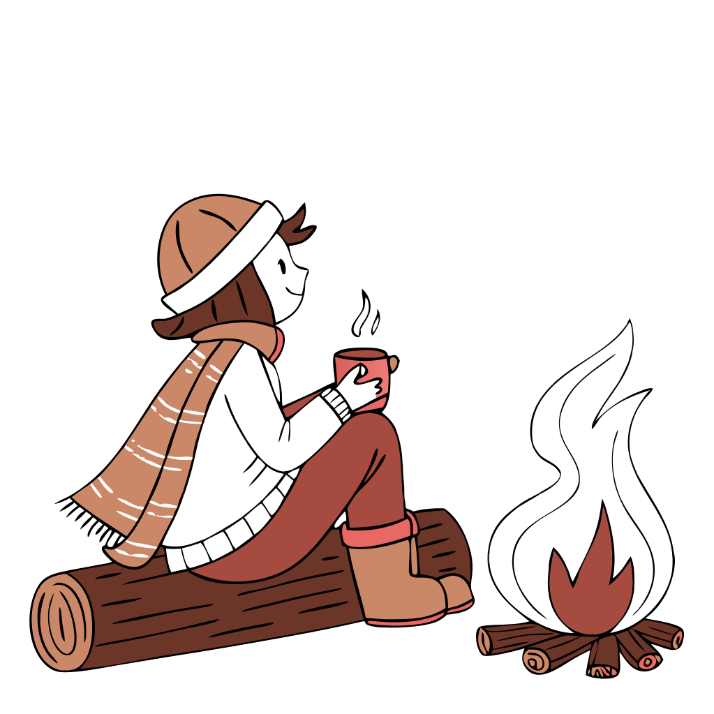 Girl in Winter Clipart | Free Png, Svg, Vector