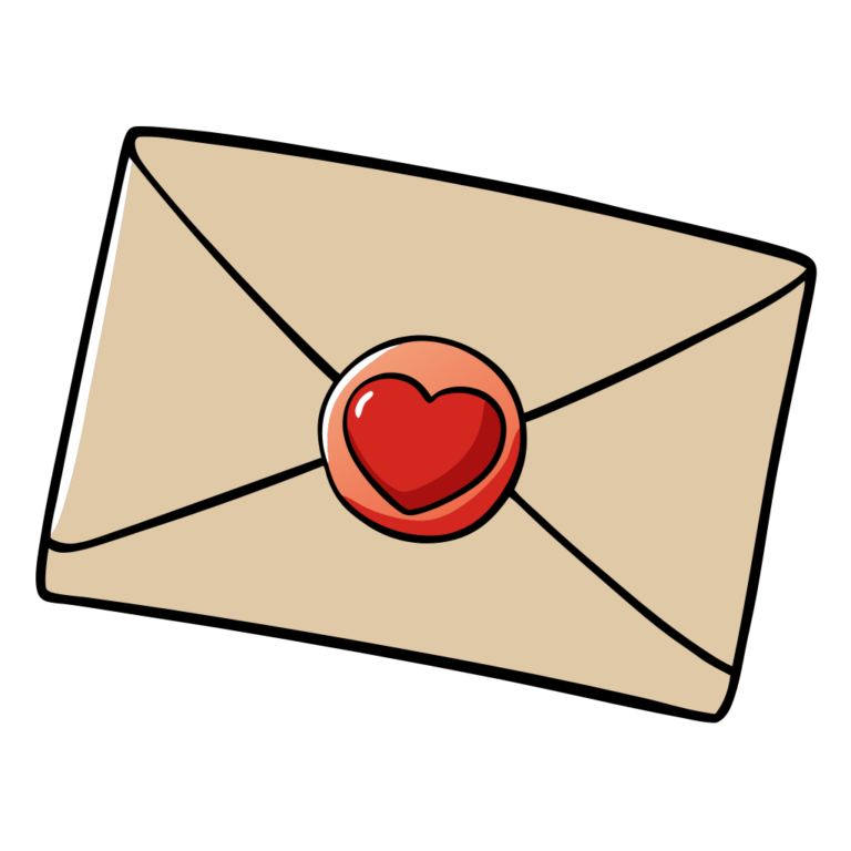 Valentine Day Envelope Clipart | Free Png, Svg, Vector