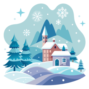 Winter Scene Clipart | Free Png, Svg, Vector