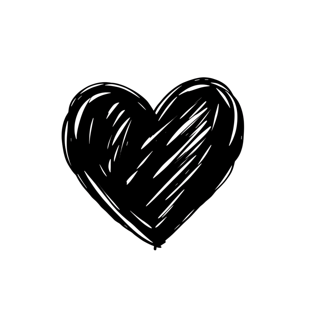 Black Heart Clipart | Free Png, Svg, Vector