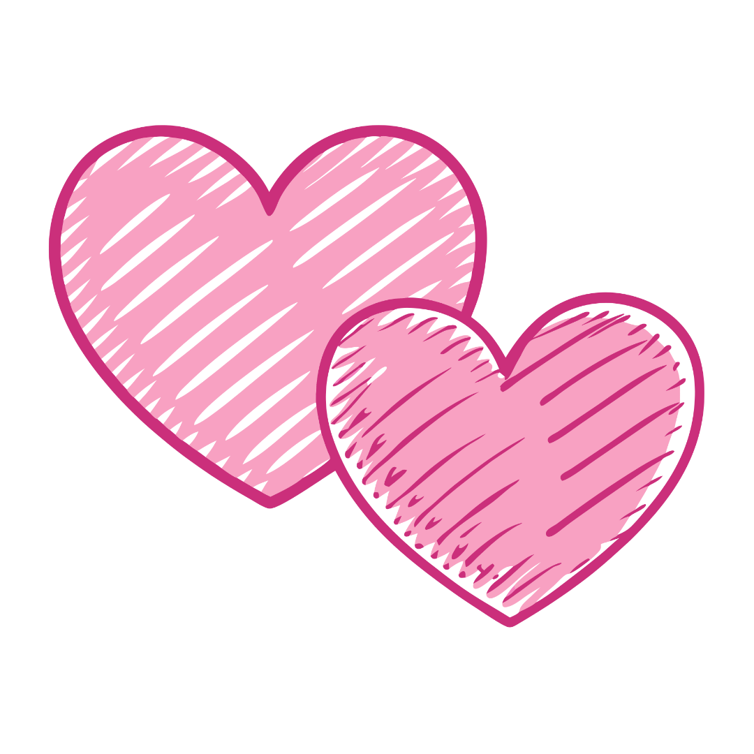 Cute Love Hearts Clipart | Free Png, Svg, Vector