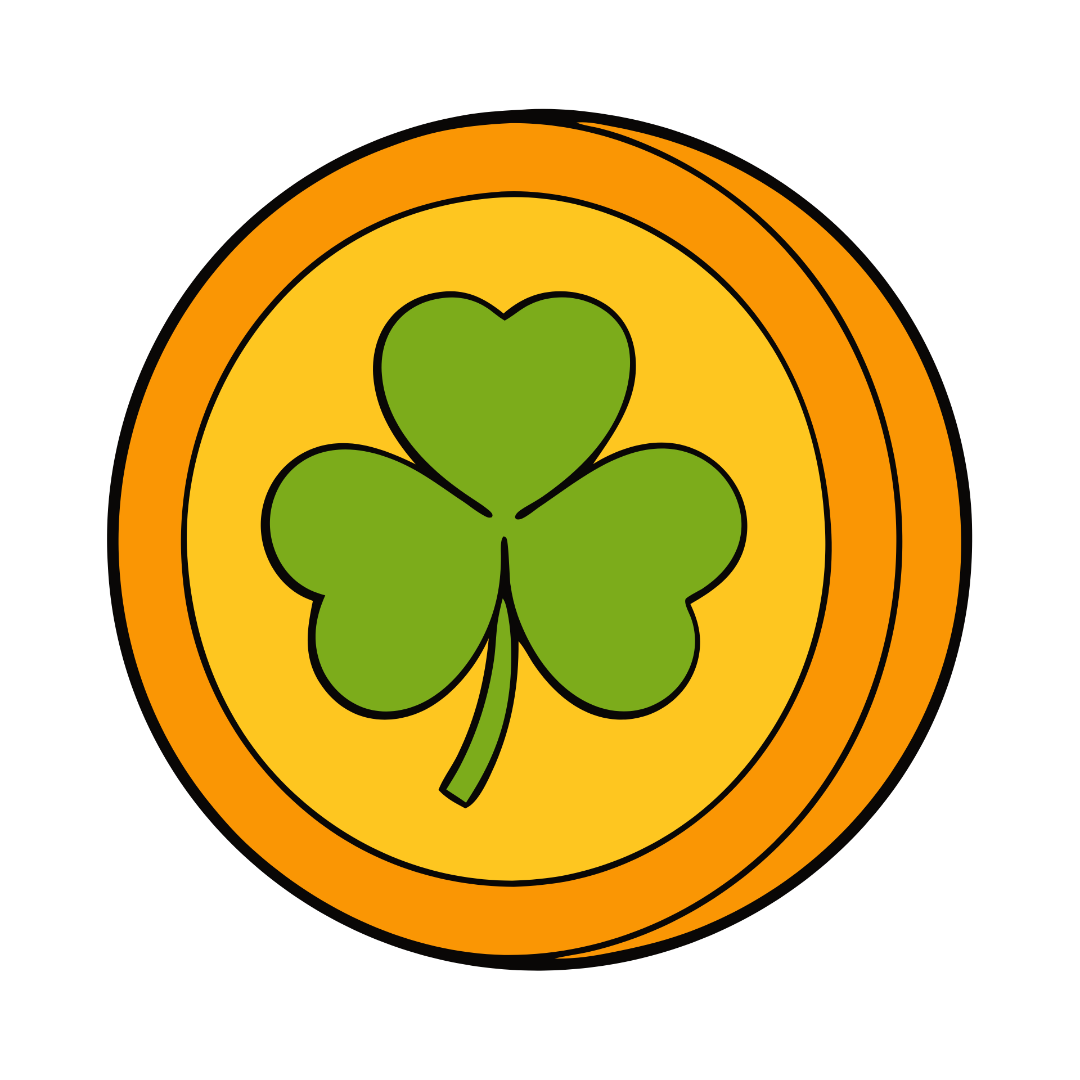Gold Coin St Patrick Clipart | Free Png, Svg, Vector