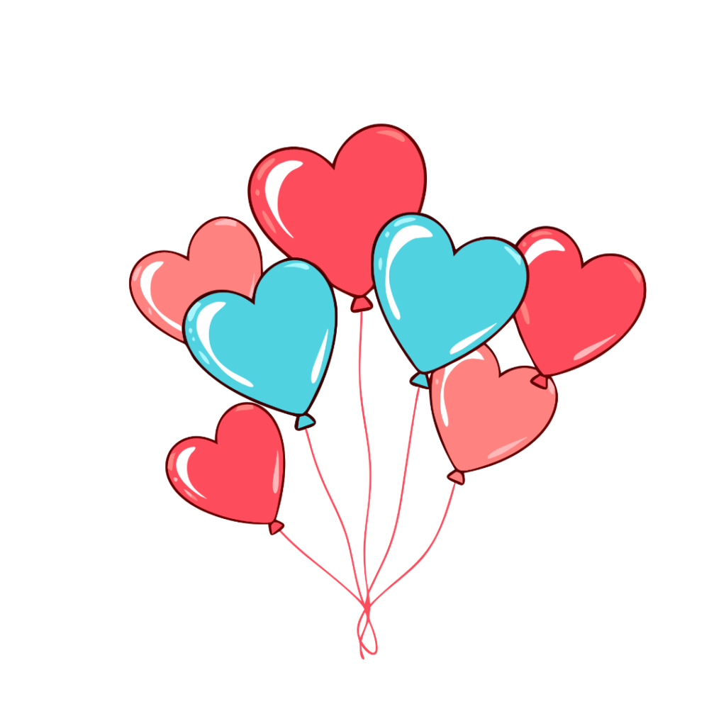 Valentine Balloon Clipart | Free Png, Svg, Vector
