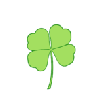 Four Clover Leaf Clipart | Free Png, Svg, Vector