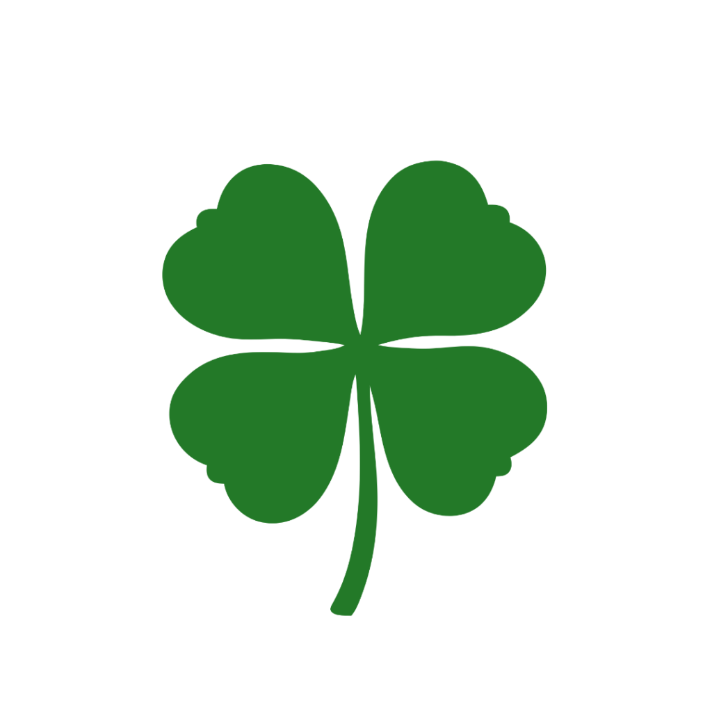 Four Clover Leaf Clipart | Free Png, Svg, Vector
