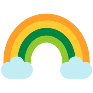 St Patrick Rainbow Clipart | Free Png, Svg, Vector