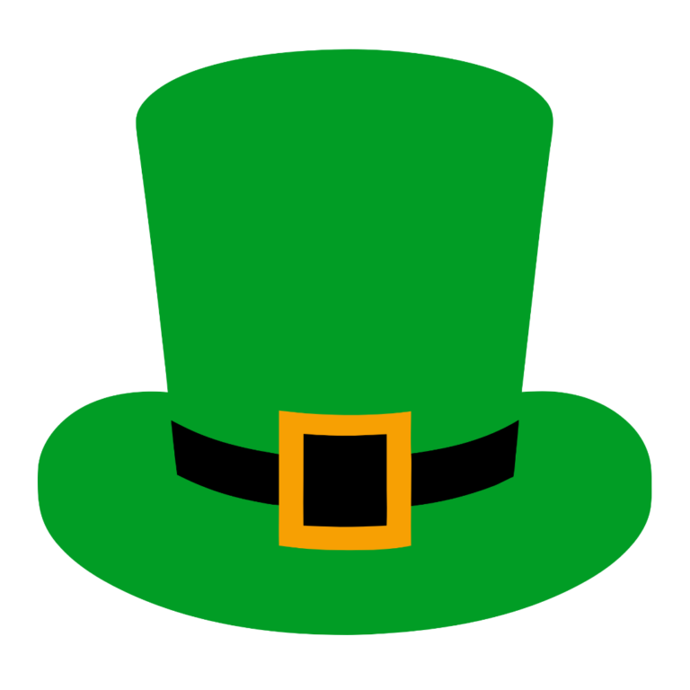 St Patrick Day Hat Clipart Outline | Free Png, Svg, Vector