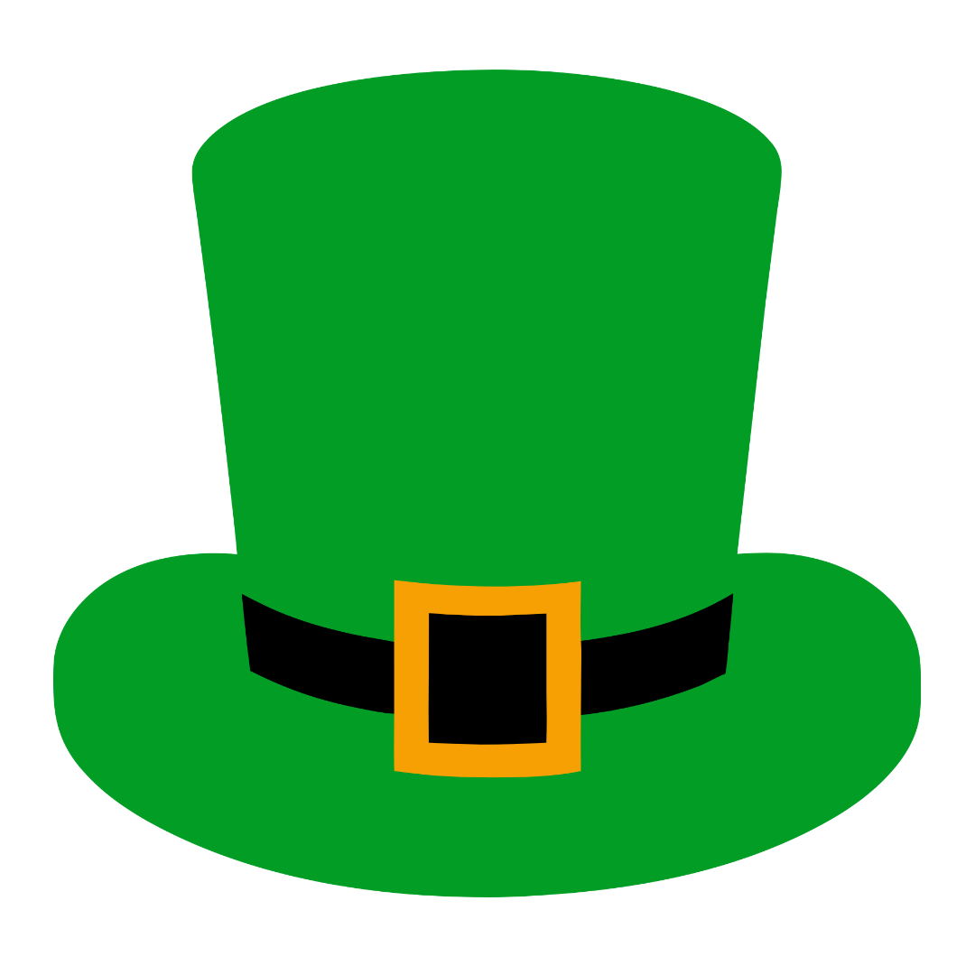 St Patrick Day Hat Clipart Outline | Free Png, Svg, Vector