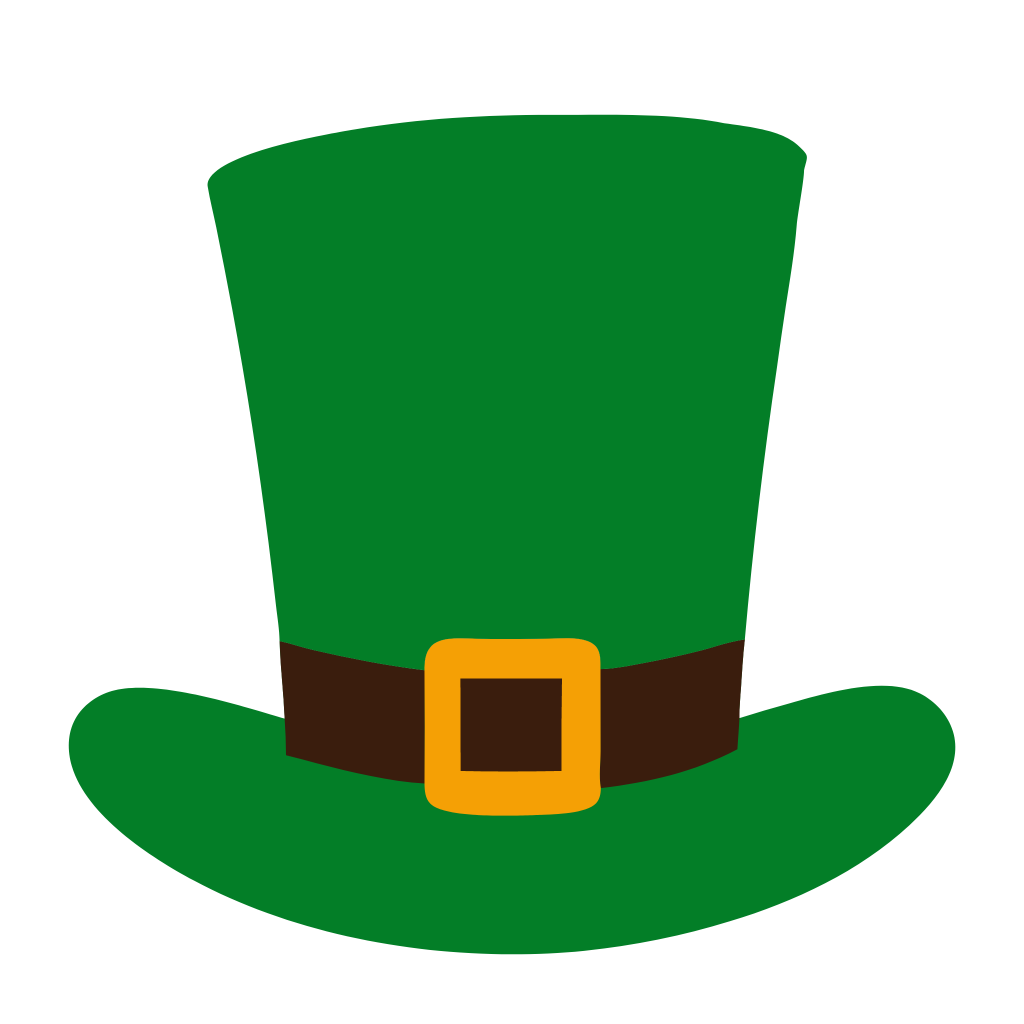 St Patrick Day Hat Clipart Outline | Free Png, Svg, Vector