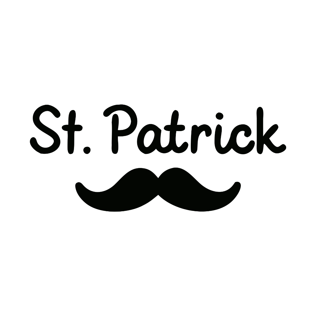 St Patrick Moustache Clipart | Free Png, Svg, Vector