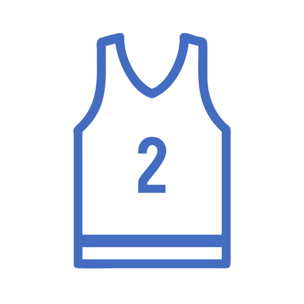 Basketball Jersey Clipart Black and White | Free Png, Svg, Vector