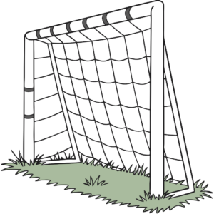 Cartoon Soccer Goal Clipart | Free Png, Svg, Vector